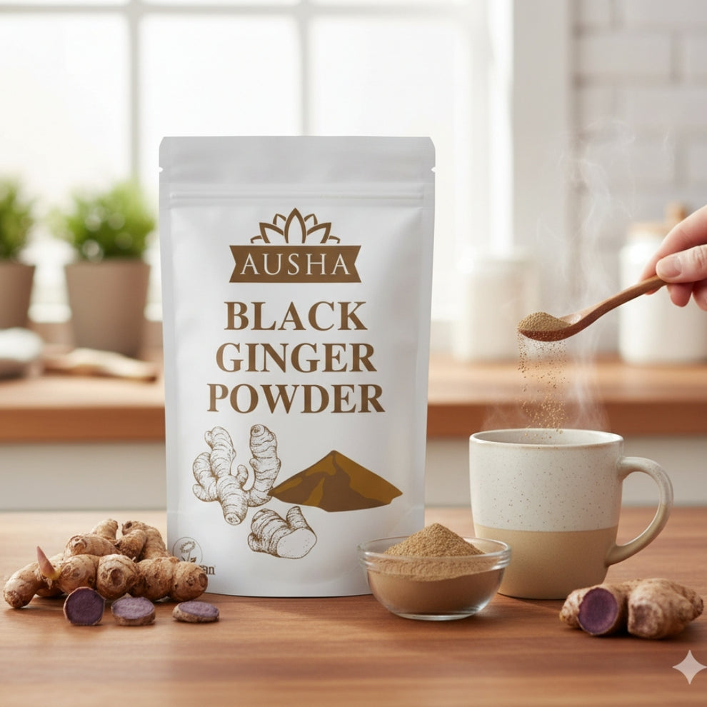 Black Ginger Powder for Endurance and Stamina – Ausha
