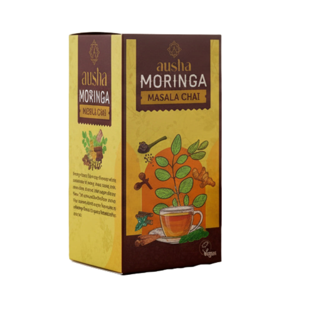 Moringa Tea Masala Chai – Bold Fusion of Spices – Ausha