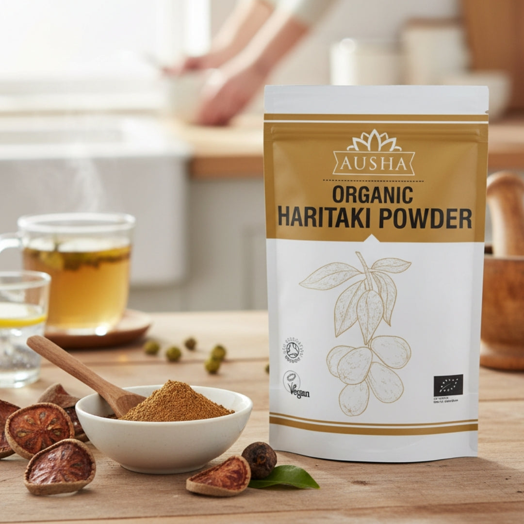 Haritaki Powder: Enhance Your Ayurveda Routine Now – Ausha